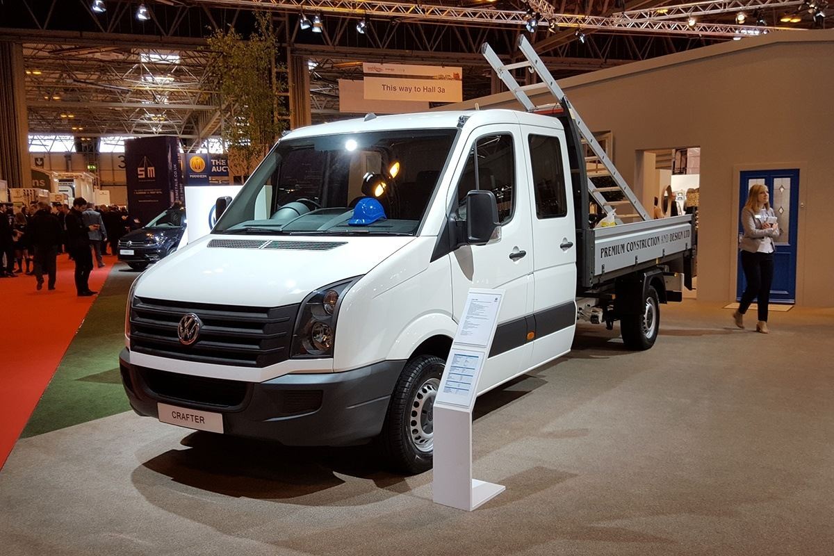 CV Show 2016: Volkswagen launches new Crafter Tipper | | Honest John