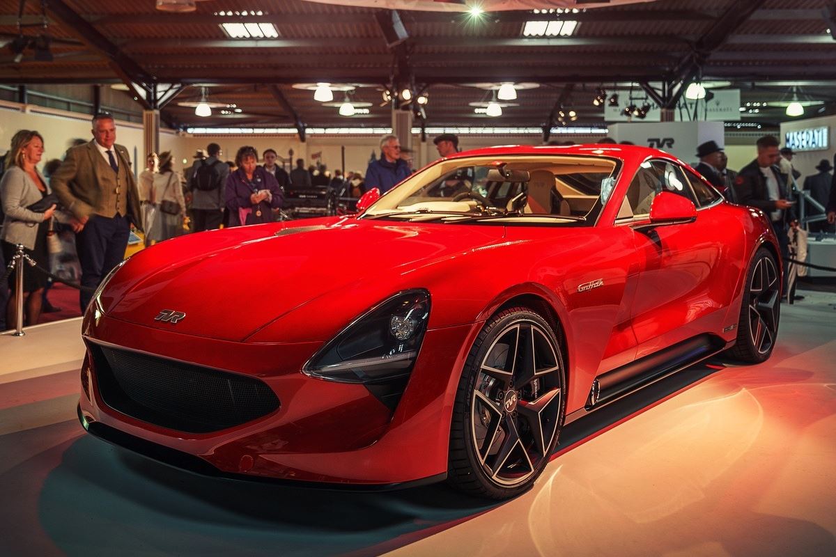Covers come off the new TVR | | Honest John