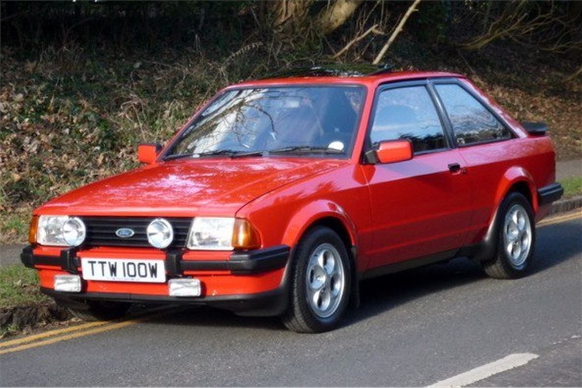 Press launch Ford XR3 for sale at Barons’ Winter Warmer | | Honest John