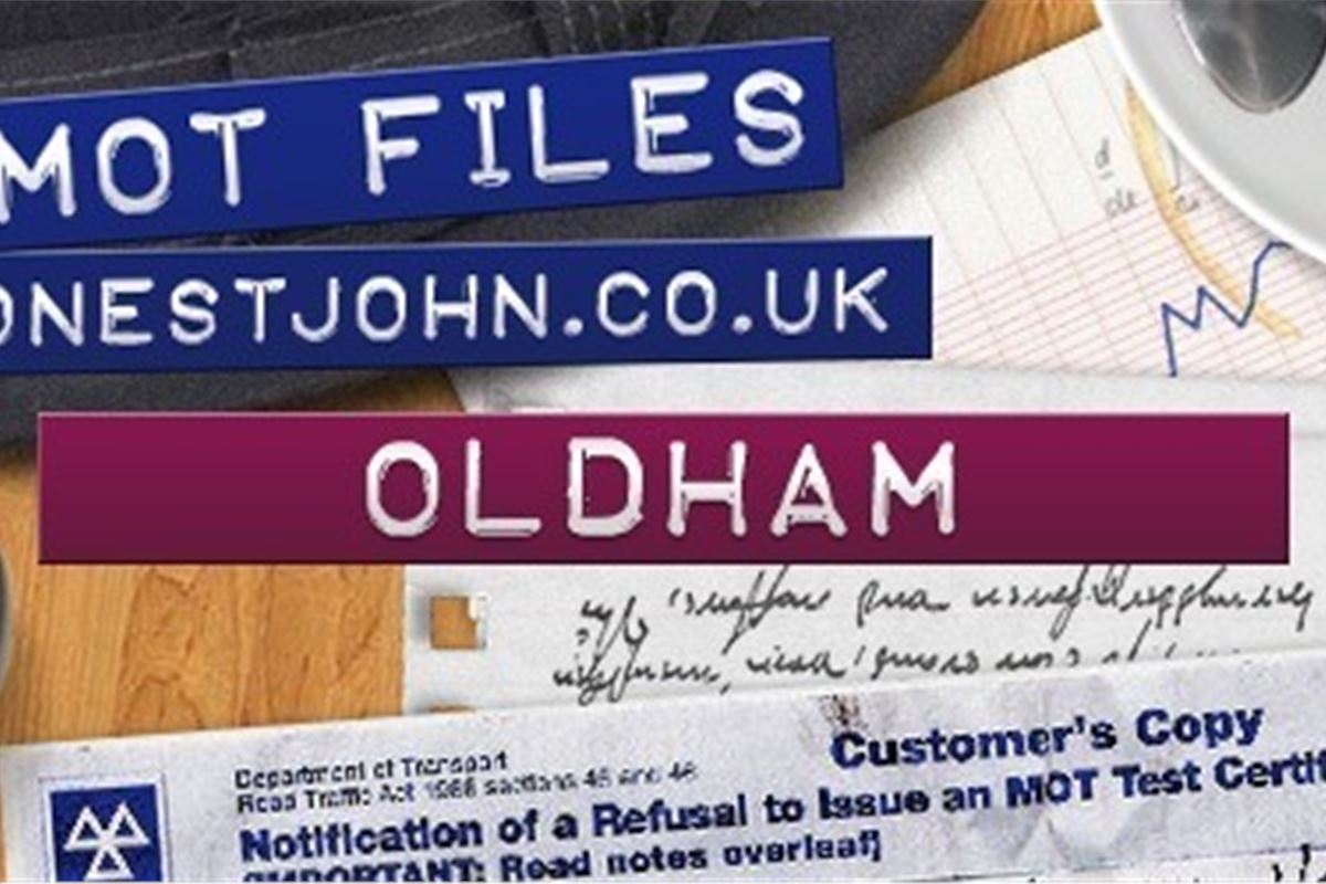 Mot Data for Oldham | Good Garage Guide | Honest John