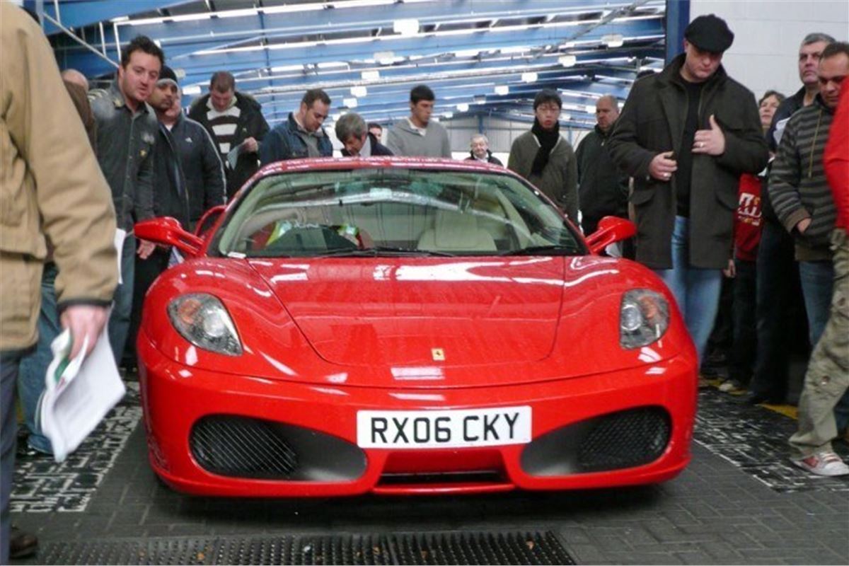 Red 06 F430 in Auction on Monday | Motoring News | Honest John
